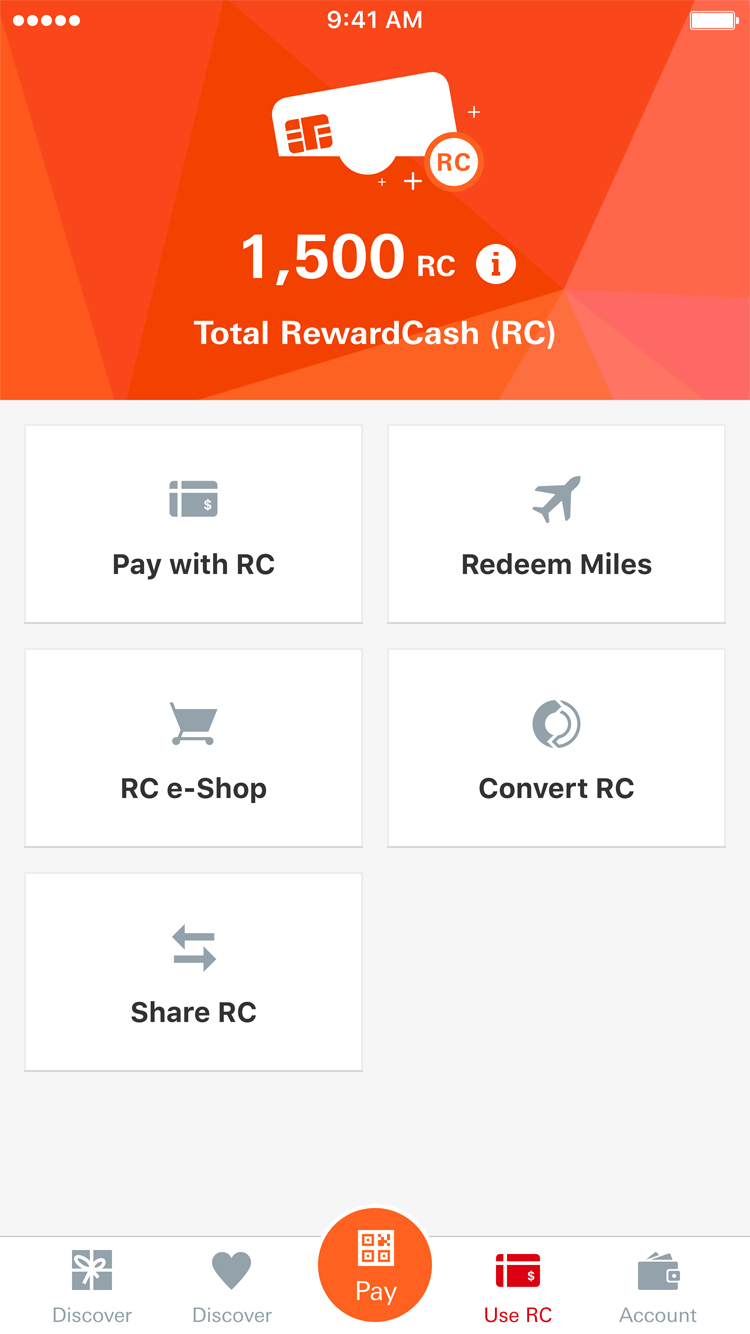 RewardCash e-Shop on HSBC Reward+ - Feature - Enter e-Shop